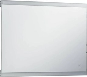 Koupelnové zrcadlo s LED světly a dotykovým senzorem 80 x 60 cm 144733