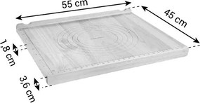 TESCOMA Dřevěný vál na těsto DELÍCIA 55 x 45 cm