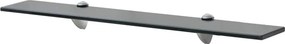 Plovoucí police 2 ks sklo 70 x 20 cm 8 mm 3051530