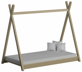 Prckůvsvět postel teepee 180x80 béžová