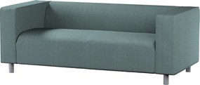 Potah na pohovku IKEA Klippan 2-místná barva modrá látka pletený vzor