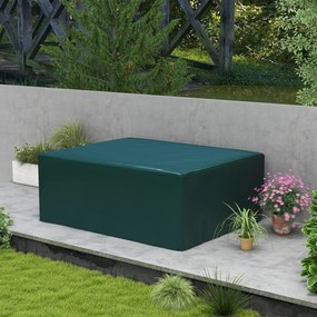 Outsunny Ochranný Kryt na Zahradní Nábytek - Zimní Nepropustný Voděodolný Kryt proti UV - Plachta pro Zahradní Stoly a Patios - Obdélníkový 235 x 190…