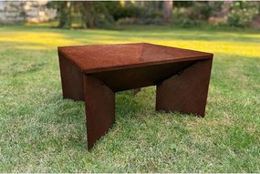 Fokus Zahradní ohniště 50 x 50 x 30 cm, corten CORGARDEN 1016