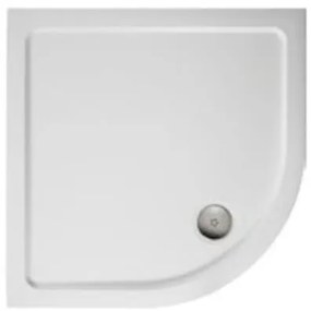 Sprchová vanička čtvrtkruhová Ideal Standard 0 91x91 cm litý mramor L505801