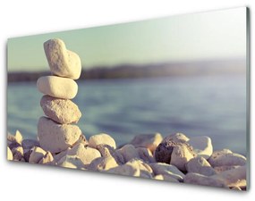 akrylový obraz Kameny Umění 125x50 cm