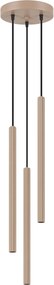 Sollux Lighting Závěsné svítidlo ARCHE 3P taupe