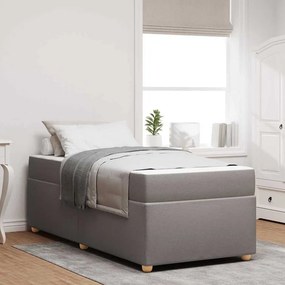 Rám postele Taupe 90 x 190 cm textil 3399325