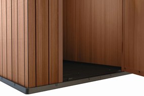 KETER DARWIN 4 x 6 zahradní domek, 125,8 x 184,5 x 205 cm, hnědý 17209417