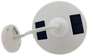 LED Solární nástěnné svítidlo LED/0,5W/1,2V IP44 bílá