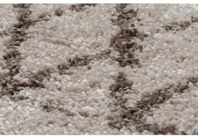 koberec BERBER FEZ GO535, béžovo hnědý střapce, Maroko Shaggy velikost 160x220 cm | krásné koberce cz