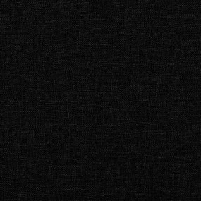Petromila 2místná pohovka černá 140 cm textil
