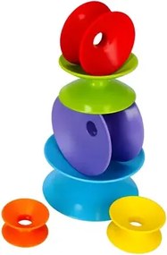 BAM BAM Navlékací pyramida 35 cm / od 6 měsíců / plast