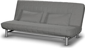 Potah na pohovku IKEA  Beddinge krátký barva šedá látka sametová