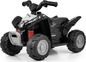 Honda ATV čtyřkolka na akumulátor černá / Dětská elektrická čtyřkolka