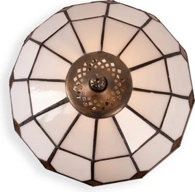 Brilagi - Tiffany vitrážová stolní lampa SIENNA 1xE27/60W/230V