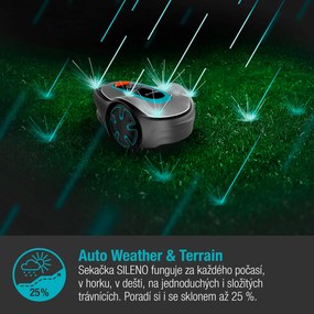 Robotická sekačka Sileno minimo 250 Gardena 15201-32