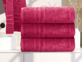 Osuška Comfort Maxi 100x180 cm purpurová, 100% bavlna