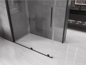 Mexen Velar posuvná sprchová kabina 160 x 80 cm, transparentní, černá - 871-160-080-01-70