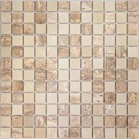 EBS Travert mozaika 31,6x31,6 botticino 1 m2