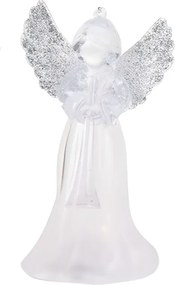 Závěsný anděl s LED, typ 2, 11 cm