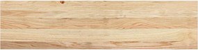 Nášlapy na schody 8 ks neošetřené 100x25x2 cm masivní dub 3282908