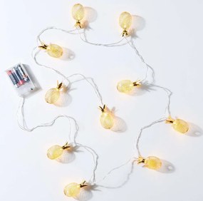 MIAMI Světelný LED řetěz s USB ananas 10 světel