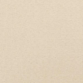 Box spring postel s matrací krémová 120x190 cm textil 3269695