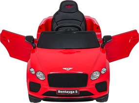 Ramiz Dětské elektrické autíčko Bentley Bentayga S červené