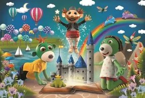 Trefl - Puzzle - Treflíci: Pohádkový večer / 100 dílků / 41 x 27.8 cm