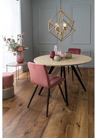 Kulatý jídelní stůl v přírodní barvě ø 120 cm Magnifera – Light &amp; Living