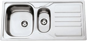 Nerezový dřez Sinks OKIO 1000.1 V 0,6mm matný