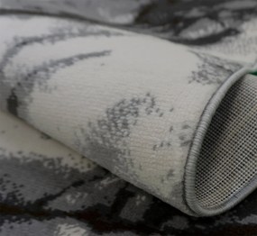 BE Koberec Lotus 9302 GREY - šedý obdélníkový Rozměr: 40x60 cm