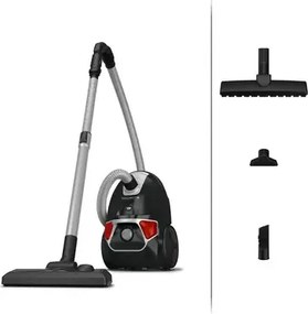 Rowenta RO 3955 Compact Power černo-červená / Sáčkový vysavač / cylind