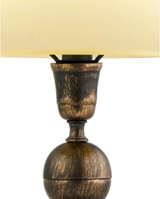 BRILAGI - Stolní lampa MOLLERO 1xE14/11W/230V bronz/patina
