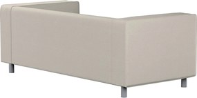 Potah na pohovku IKEA  Klippan 2-místná barva béžová látka pletený vzor