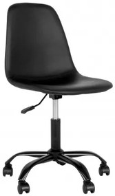 Kancelářská židle STOCKHOLM černá, černá podnož House Nordic 1201052