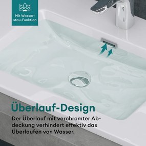 design umyvadlo COLOSUM G15 - BLACK 60-100cm Velikost: 100