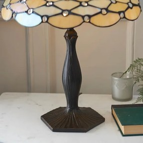 Endon 64301 - Stolní lampa Tiffany PEARL 1xE27/60W/230V pr. 37 cm