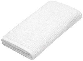 OnaDnes -20% Bílý bavlněný ručník Kave Home Yeni 70 x 140 cm