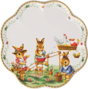 Villeroy & Boch Talíř Annual Easter Edition 2026, zajíčci Paul, Anna a Max, 22,5 cm 14-8627-2651