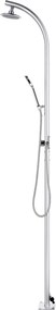 Zahradní sprcha 215 cm hliník 315943