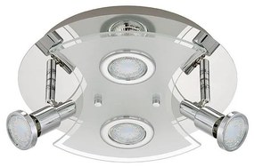 Briloner | Briloner 2159-048LM - LED Bodové svítidlo SPLASH 4xGU10/3W/230V | BL1016