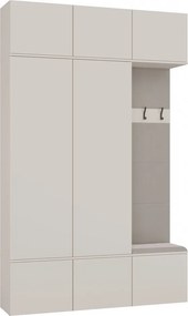 FALCO Předsíňová sestava Gaha III 2SZ1W Odstín: Kašmír