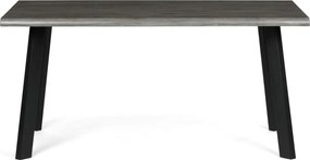 Jídelní stůl HT-F4516 GREY, mdf, šedý dub (160 x 90) cm Šedá