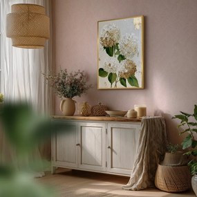 Tištěný obraz s rámem 60x90 cm Hydrangea – Styler