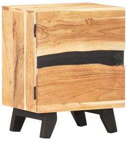 Noční stolek 40 x 30 x 51 cm masivní akáciové dřevo,  320227 HangarStore.cz