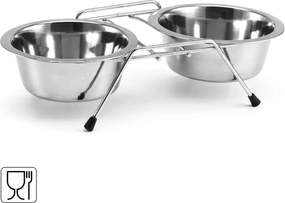 Nerezová miska pro psy DUO PETZ Ø 17 cm