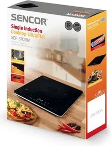 SENCOR SCP 3701BK indukční varič / 2000W