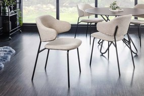 Designová jídelní židle Takuya šedá