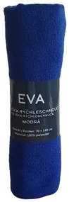 Vesna | Osuška EVA 70x140cm rychleschnoucí modrá